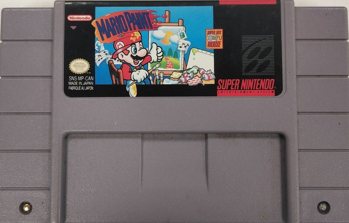Mario Paint - Super Nintendo – Jordan's Vinyl Garage Inc.